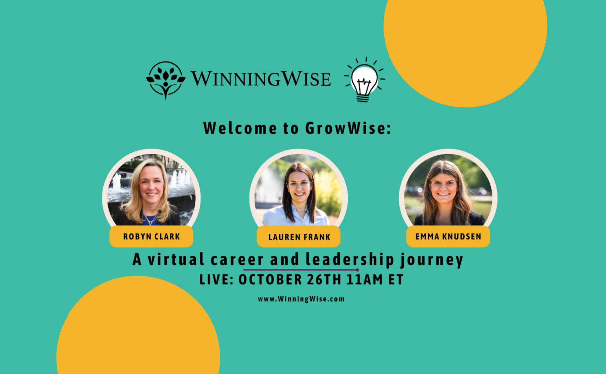 Welcome to GrowWise! (Event Recap) | WinningWise
